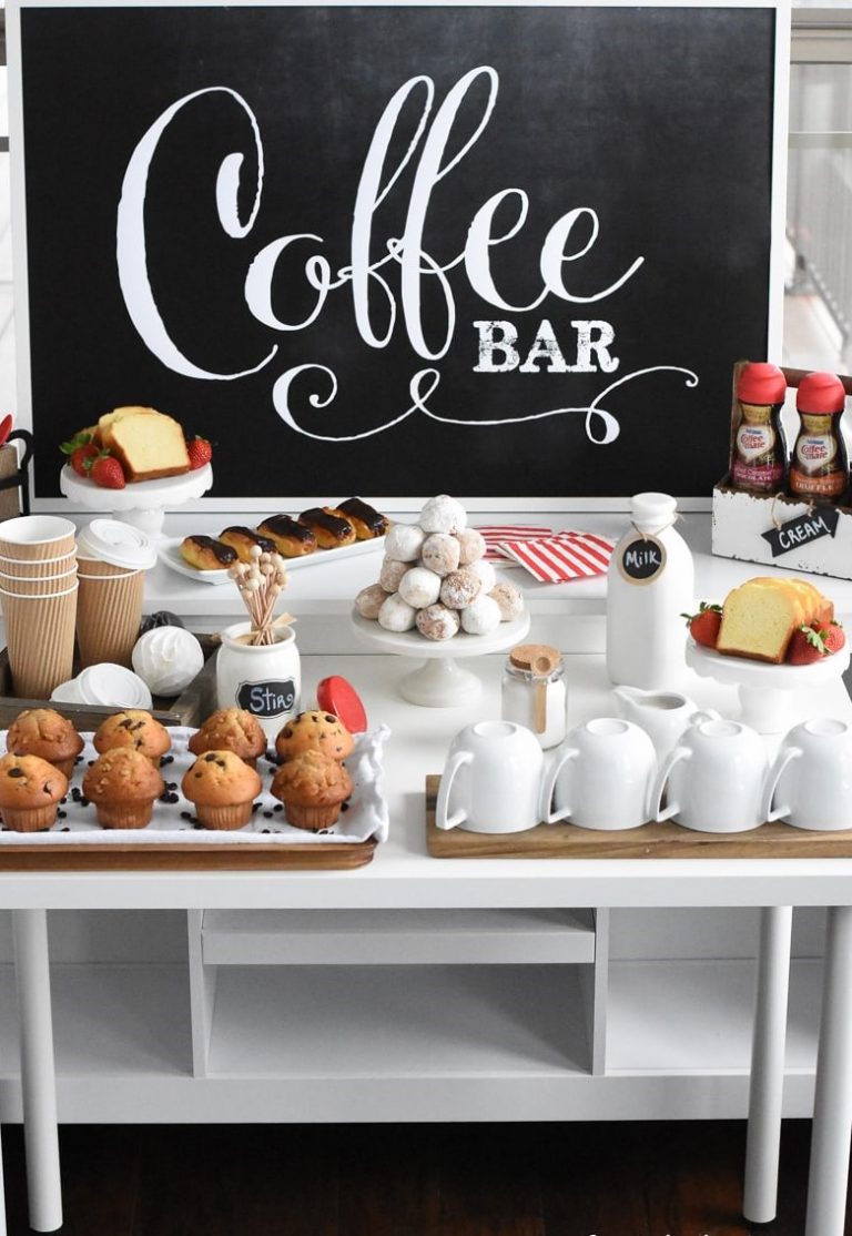 25++ Coolest Coffee Bar Ideas to Impress Your Friends (And Make Them ...