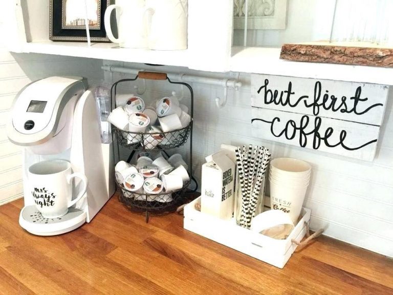 27 Adorable Coffee Station Ideas for Any Home Styles: Turn Your Home ...