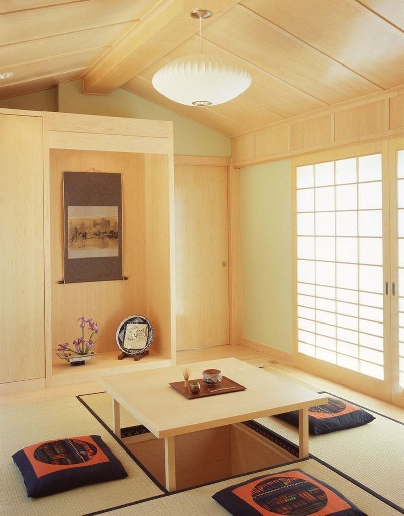 25+ Beautiful Japanese Living Room Inspiration (for a Peaceful Urban ...