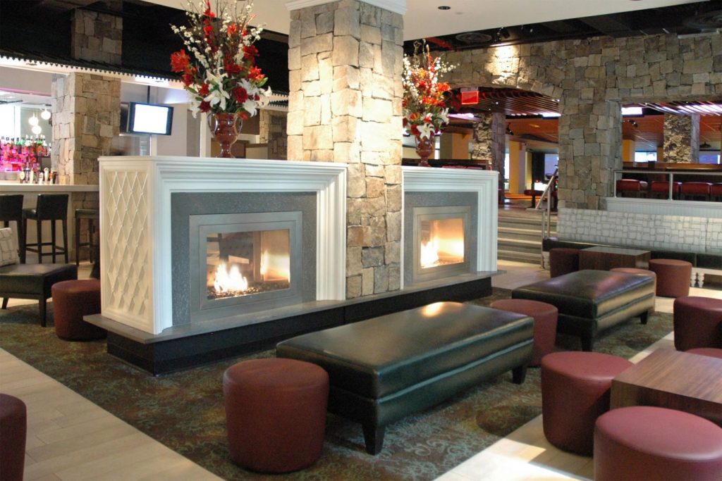 25 Fantastic Double Sided Fireplace Ideas for This Winter (Which Offer ...