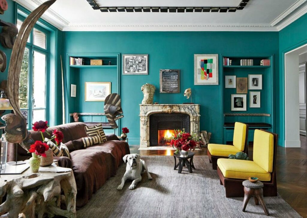 25+ Exceptional Teal Living Room Ideas to Try (for Your Dramatic Homes ...