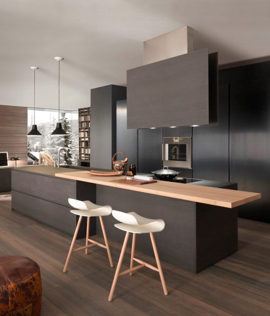 25+ Dark Kitchen Cabinets to Inspire You (and to Boost Your Mood during ...